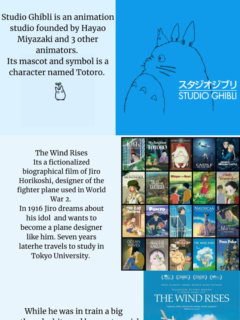 Ghibli The Wind Rises | PDF