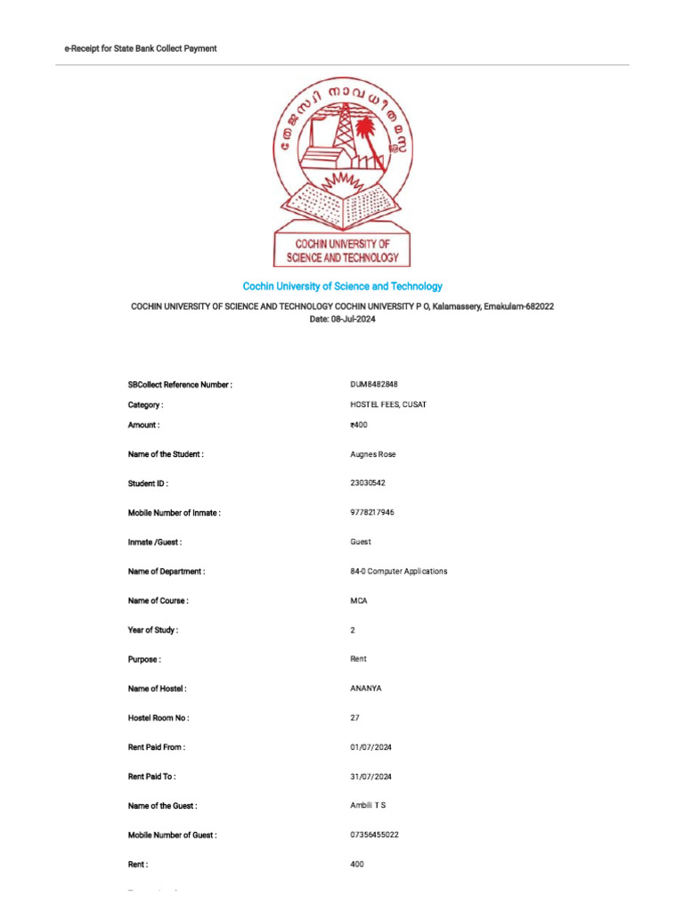 ananya rent july | PDF