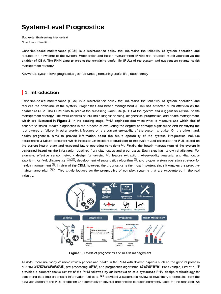 System Level Prognostics 3 | PDF
