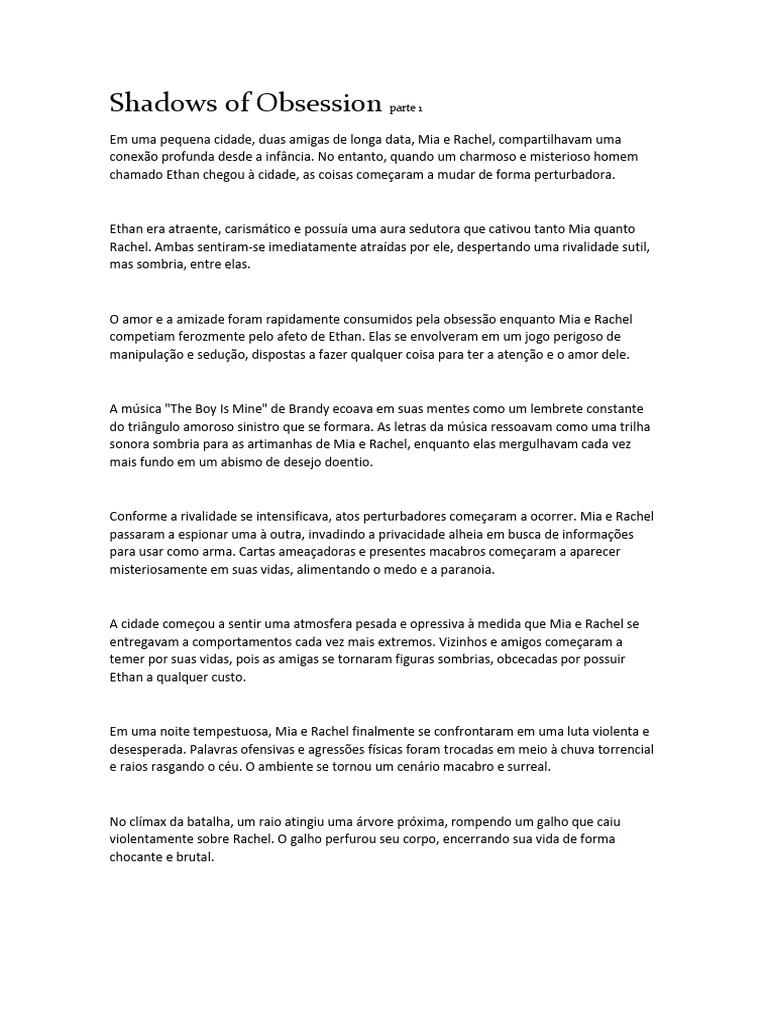 Shadows of Obsession PT 1 Lais | PDF
