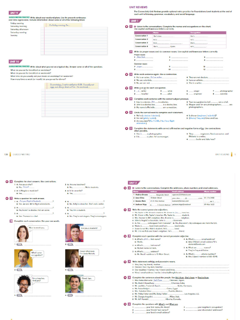 Handout Basic English 1 | PDF