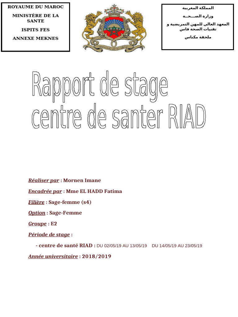 Rapport | PDF