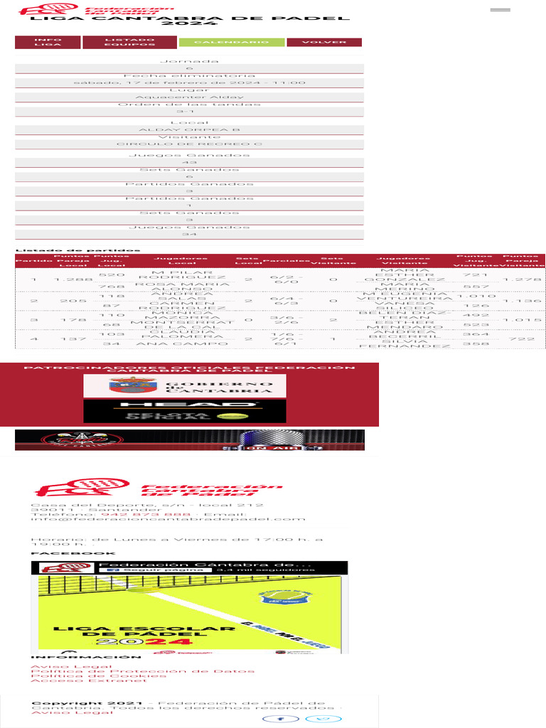Calendario FCP 3 | PDF