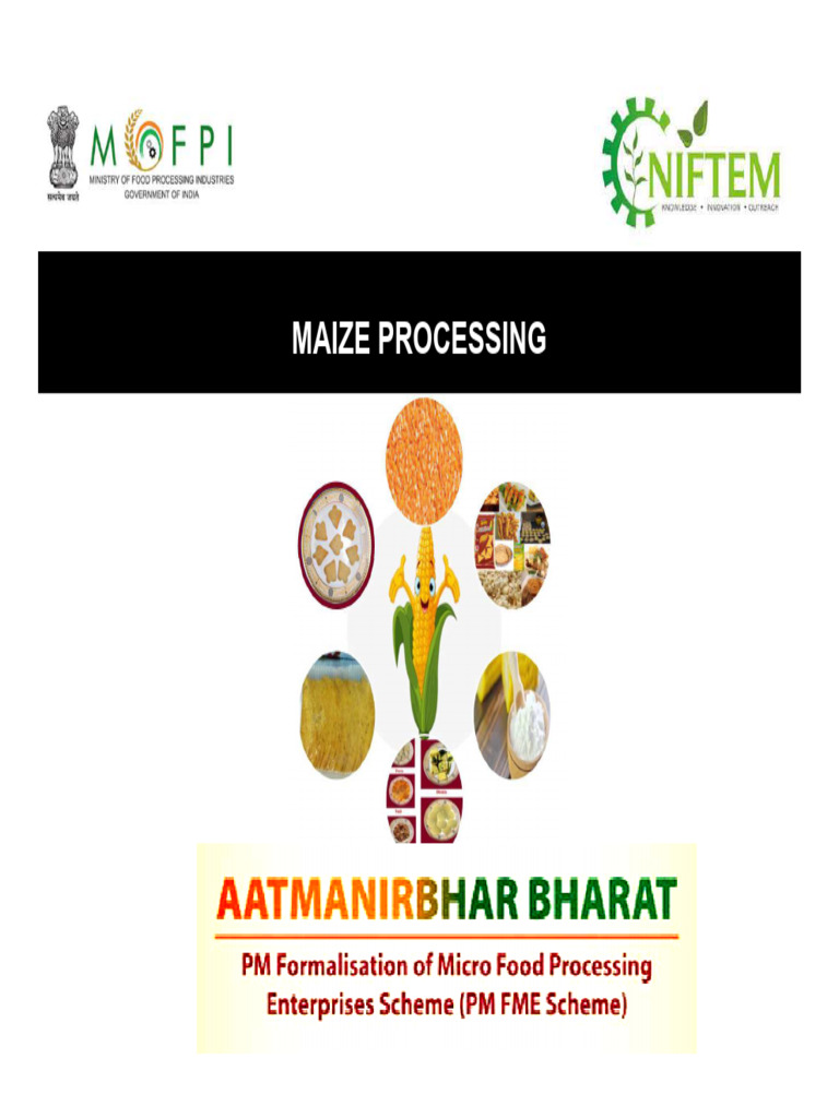 Maizeprocessing | PDF