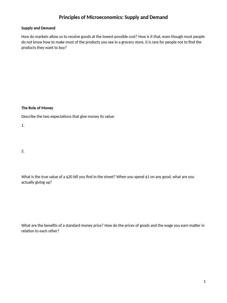 Worksheet Ch 6 | PDF