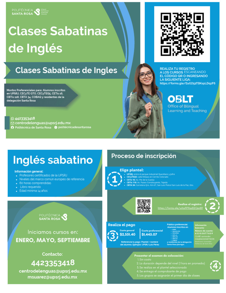 Flyers Ingles Sabatinos - Final | PDF
