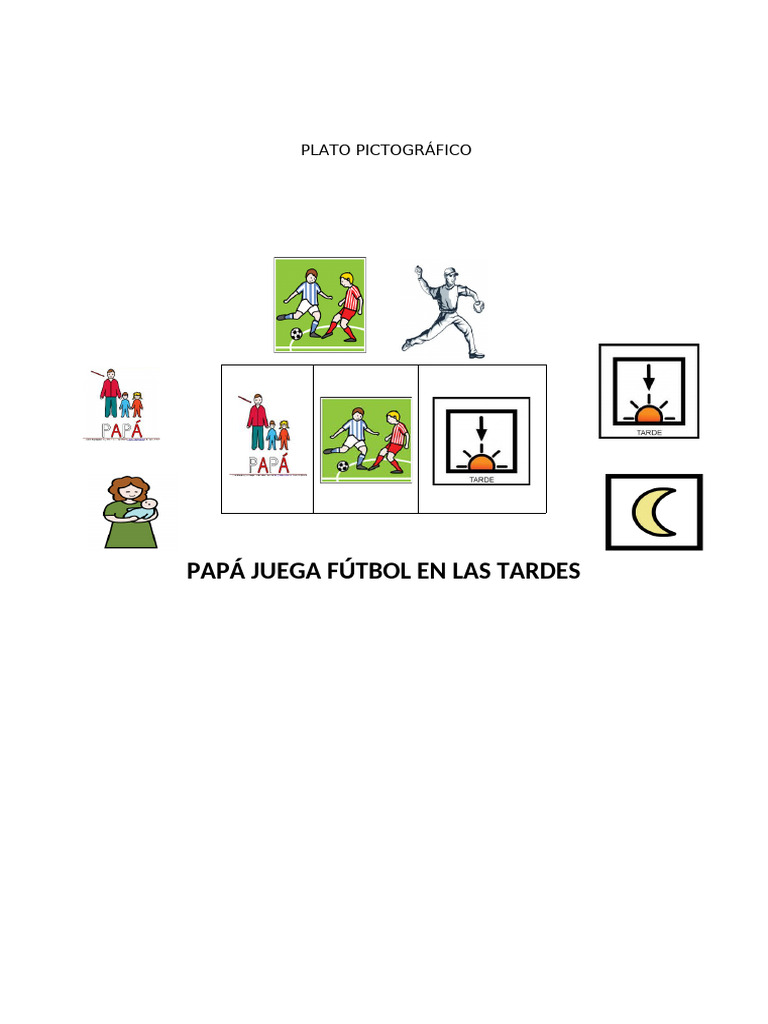 Plato Pictográfico | PDF