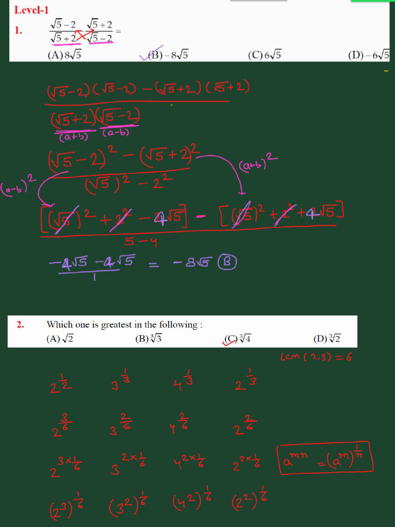 BT Maths 1 | PDF