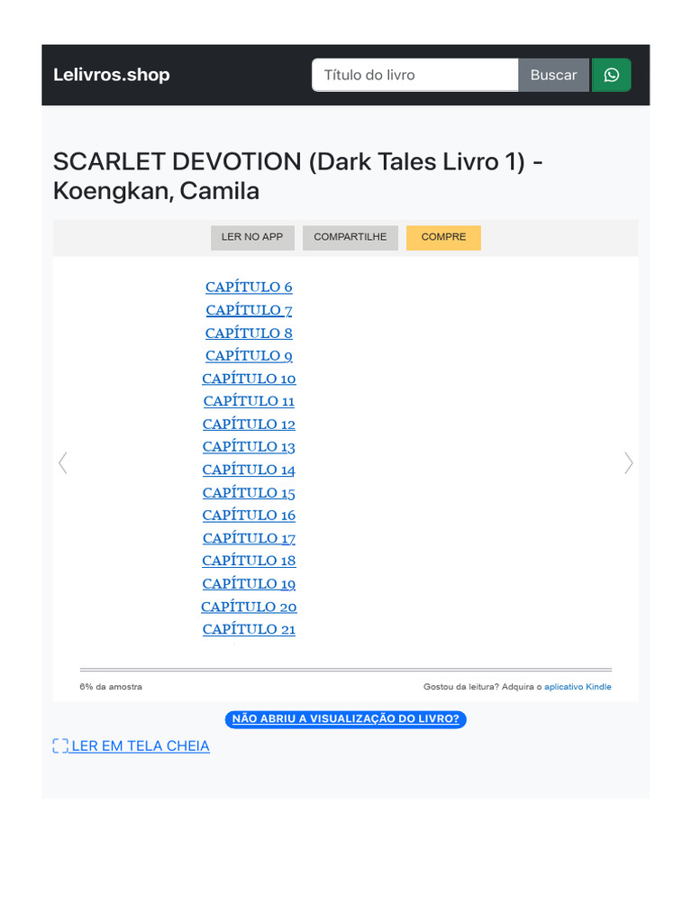 Lelivros - SCARLET DEVOTION (Dark Tales Livro 1) - Koengkan, Camila - 2024 | PDF | Música ...