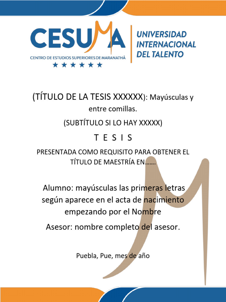 Portada Oficial de Tesis 2024 | PDF