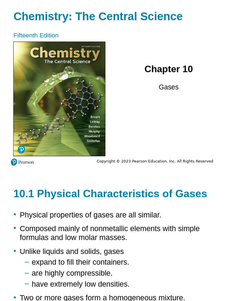Blb15 Chem Ch10 Lecture PPT Accessible | PDF