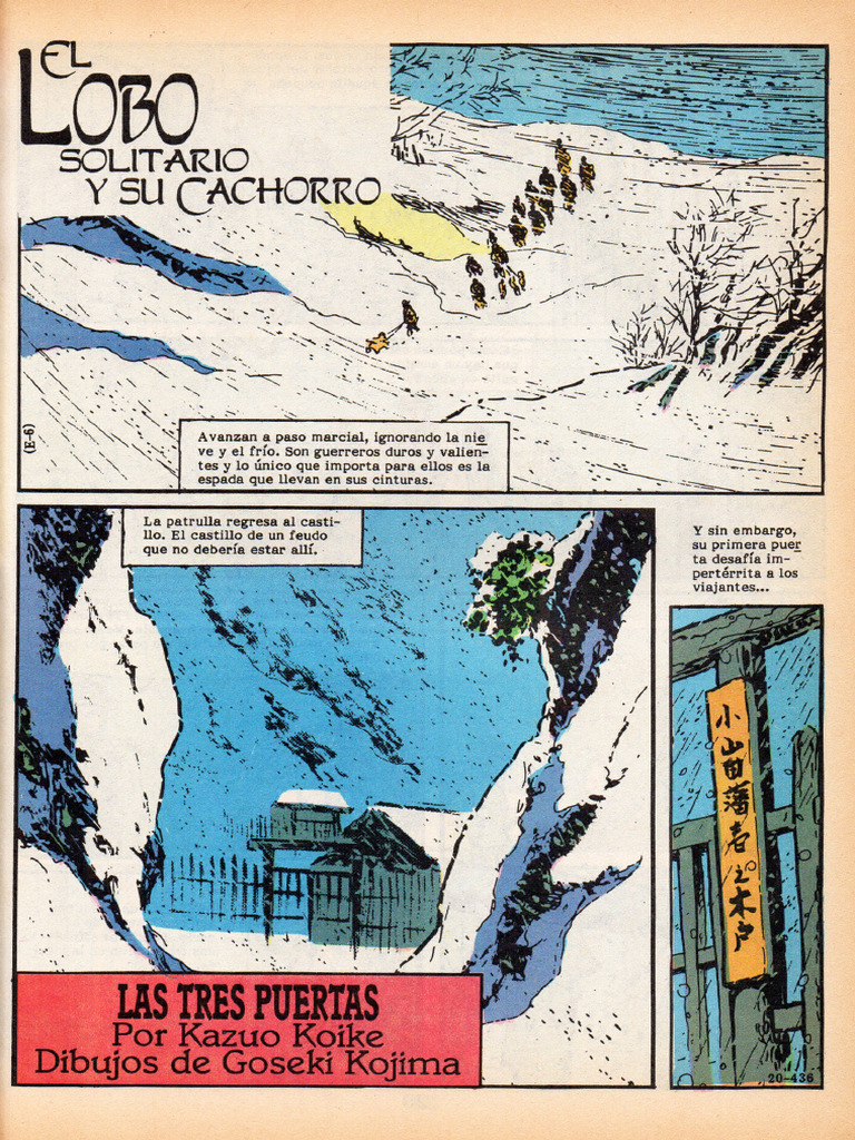 El Lobo Solitario y Su Cachorro - 06 - Las Tres Puertas | PDF