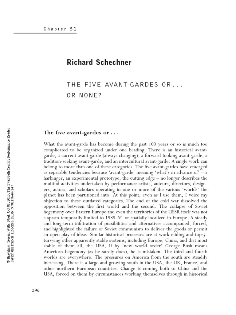 Schechner | PDF