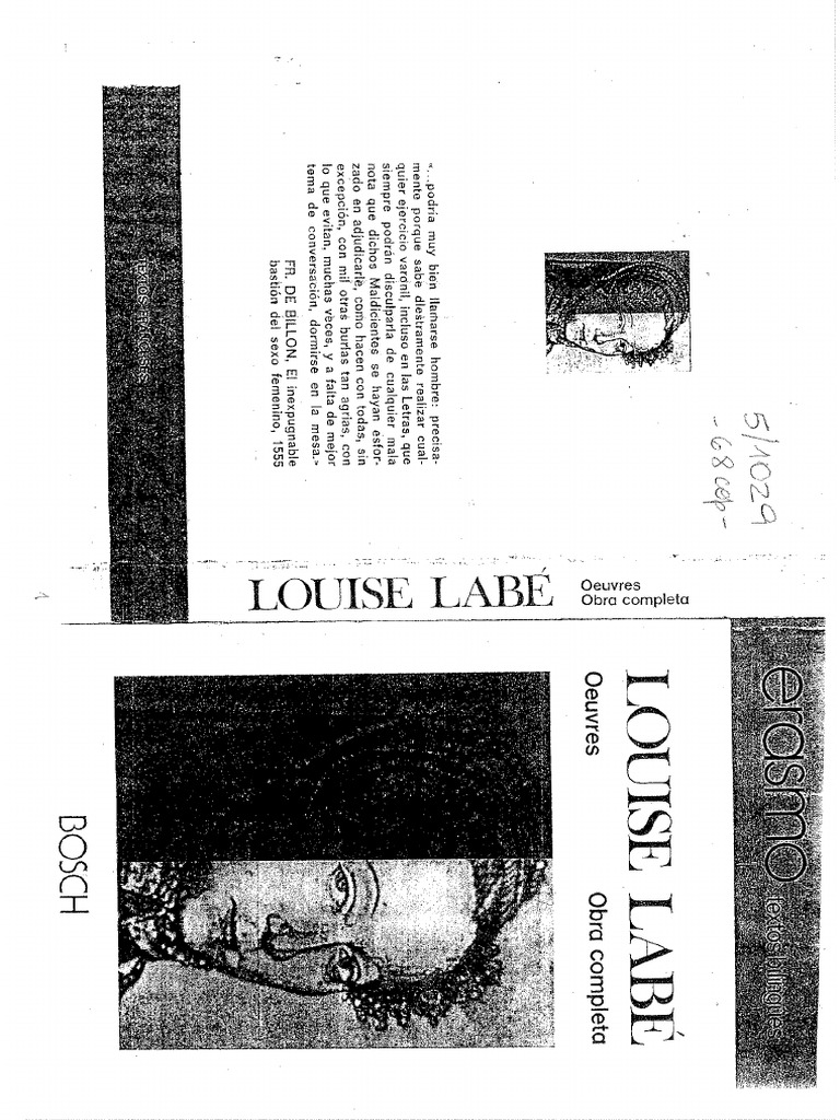 Louise Labé-Obra completa | PDF