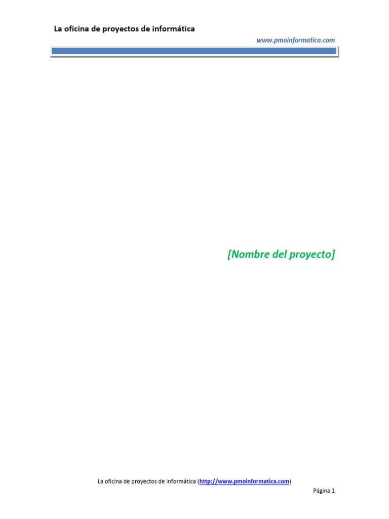 Plantilla de Plan de Pruebas | PDF