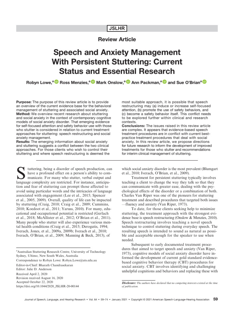 JSLHR 64 59 | PDF