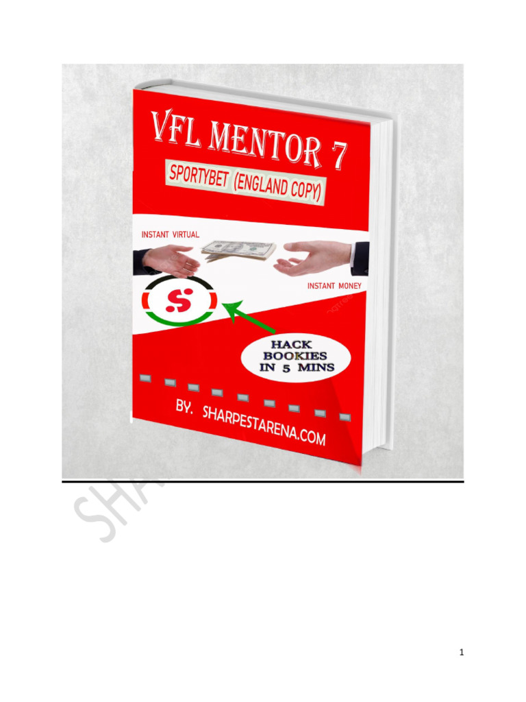 VFL MENTOR 7 (Sportybet England Copy) - 240828 - 023051 | PDF