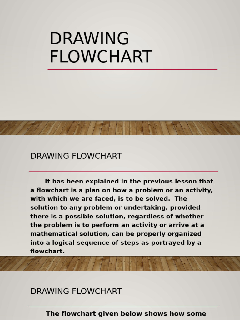 Drawing Flowchart | PDF