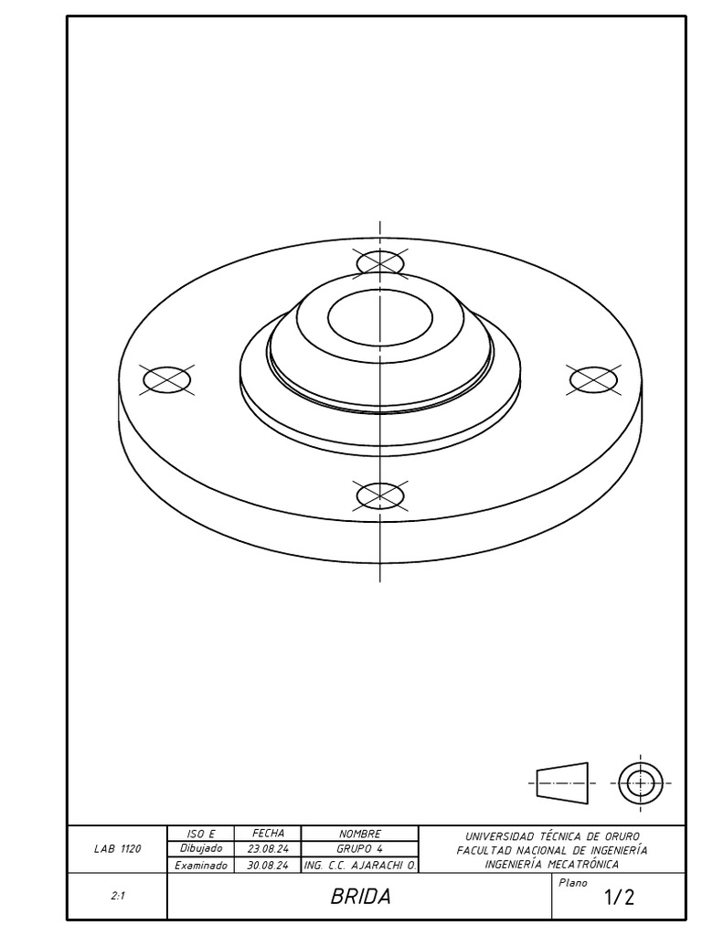 Plano Brida Lab 1120 | PDF