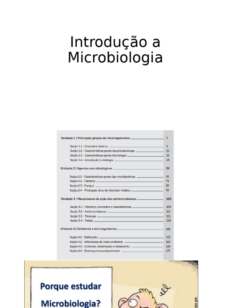 Introdução a Microbiologia | PDF