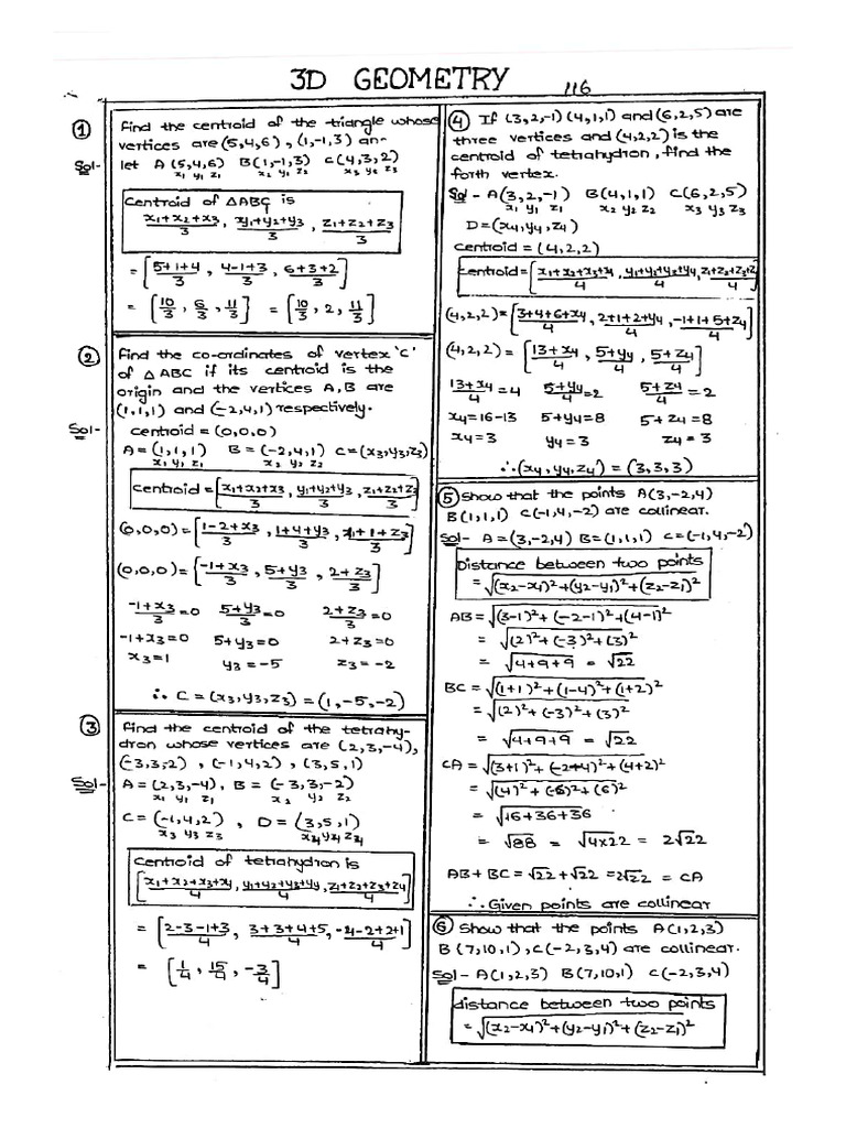 Chapters 3D-Geomety Planes Errors & Approximation Mean Value Theorem | PDF