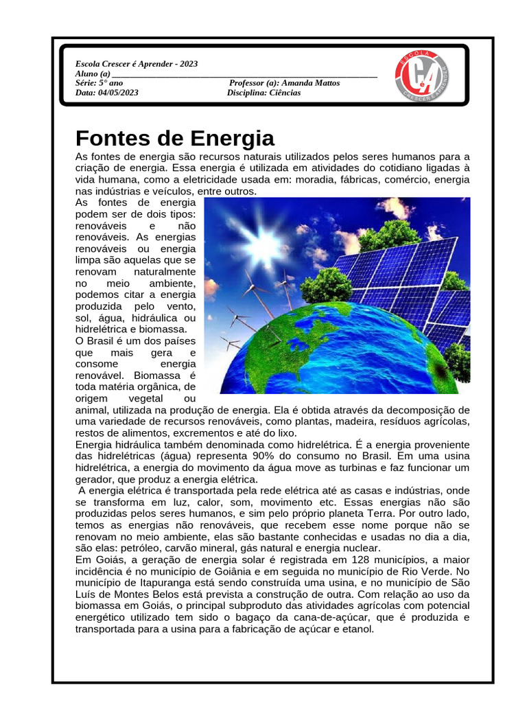 Ativ Ciencias 5 Ano 04 05 | PDF