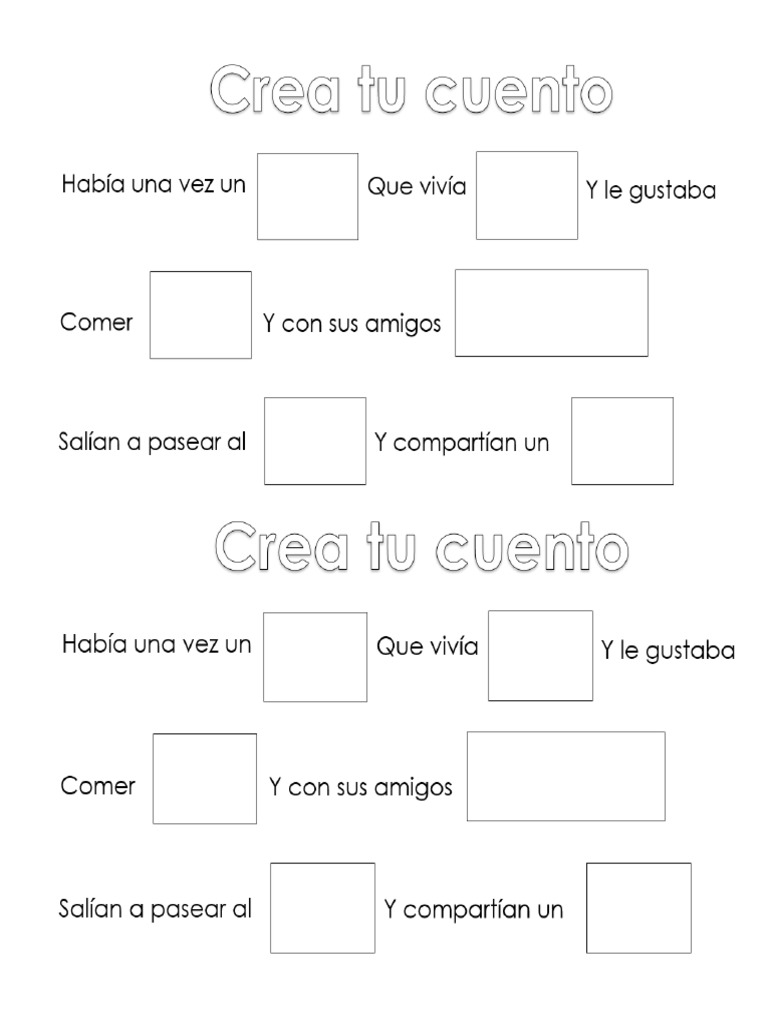 Crea Tu Cuento | PDF