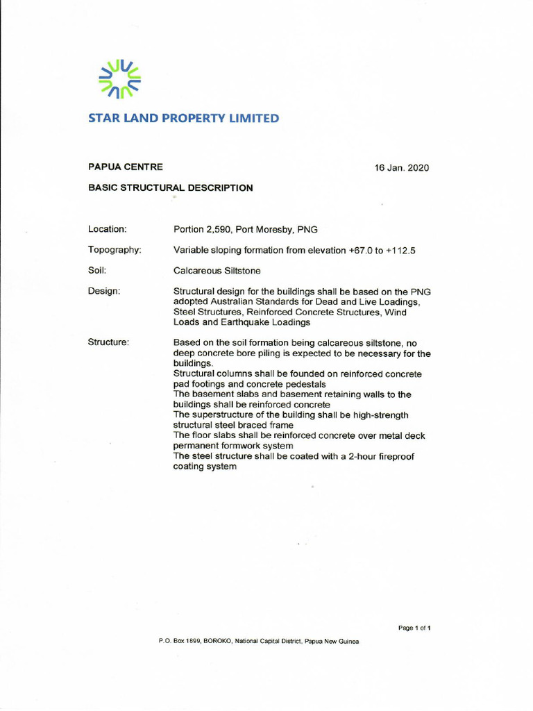 2020 STAR LAND Mixed-Used Office Development | PDF