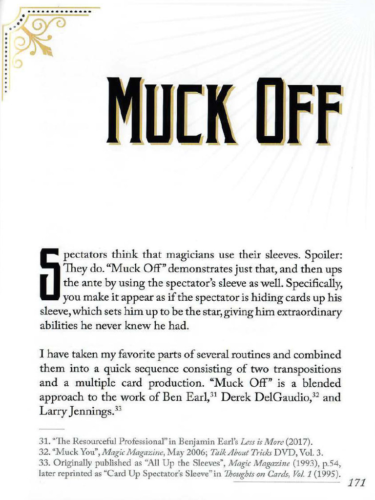 Muck | PDF