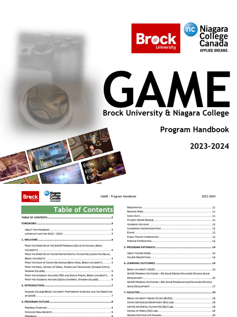 GAME Handbook | PDF