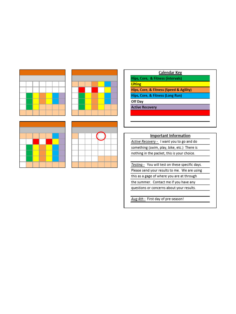 Sample Workouts | PDF