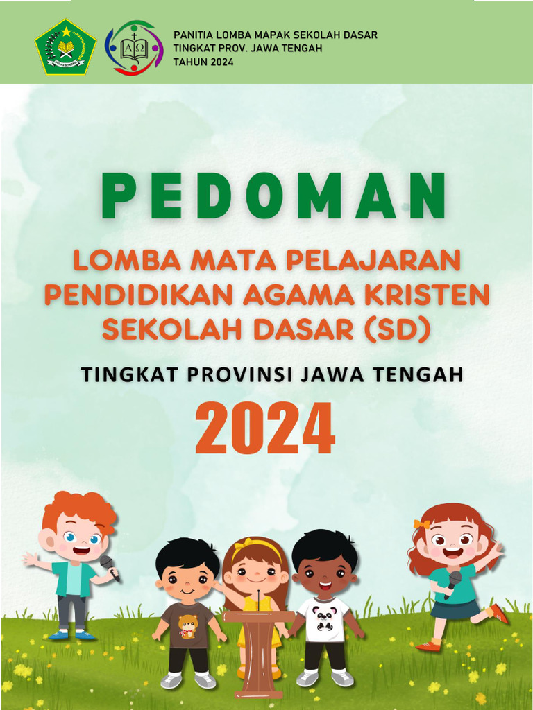Revisi Buku Pedoman Lomba MAPAK Prov. Jateng 2024 (Terbaru) | PDF