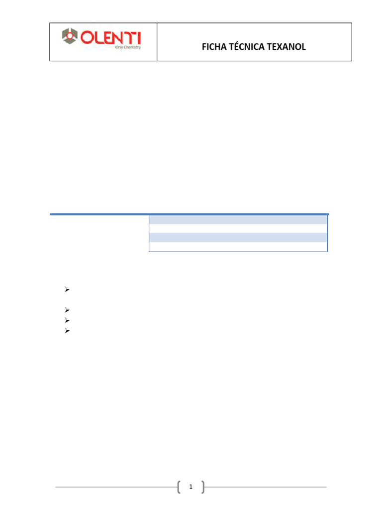 Alcohol Texanol | PDF