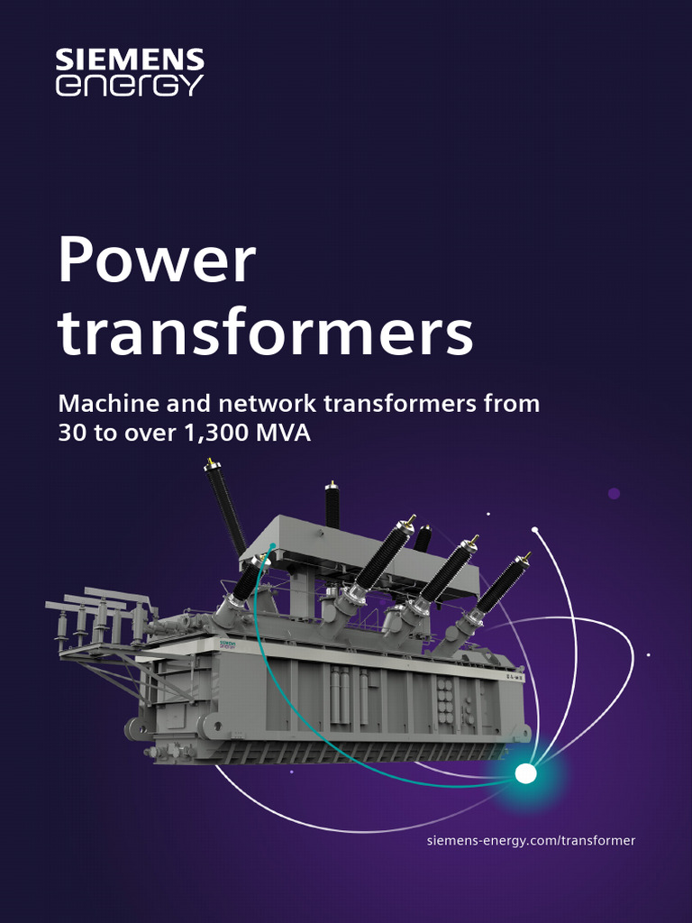 Power Transformers Brochure SE Final PDF Original File | PDF