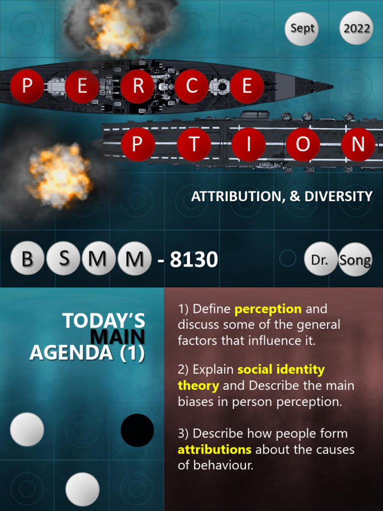Class 3 Perception Attribution And Diversity 1 Pdf