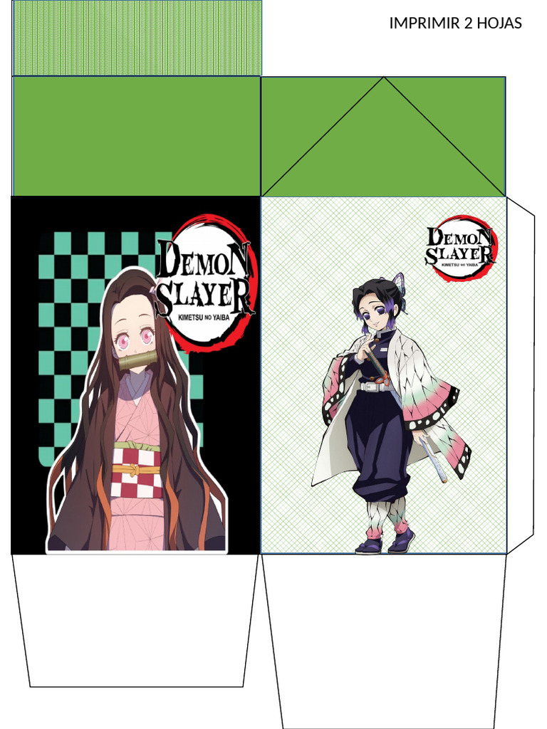 MOLDE MILK GRANDE DEMON SLAYER | PDF