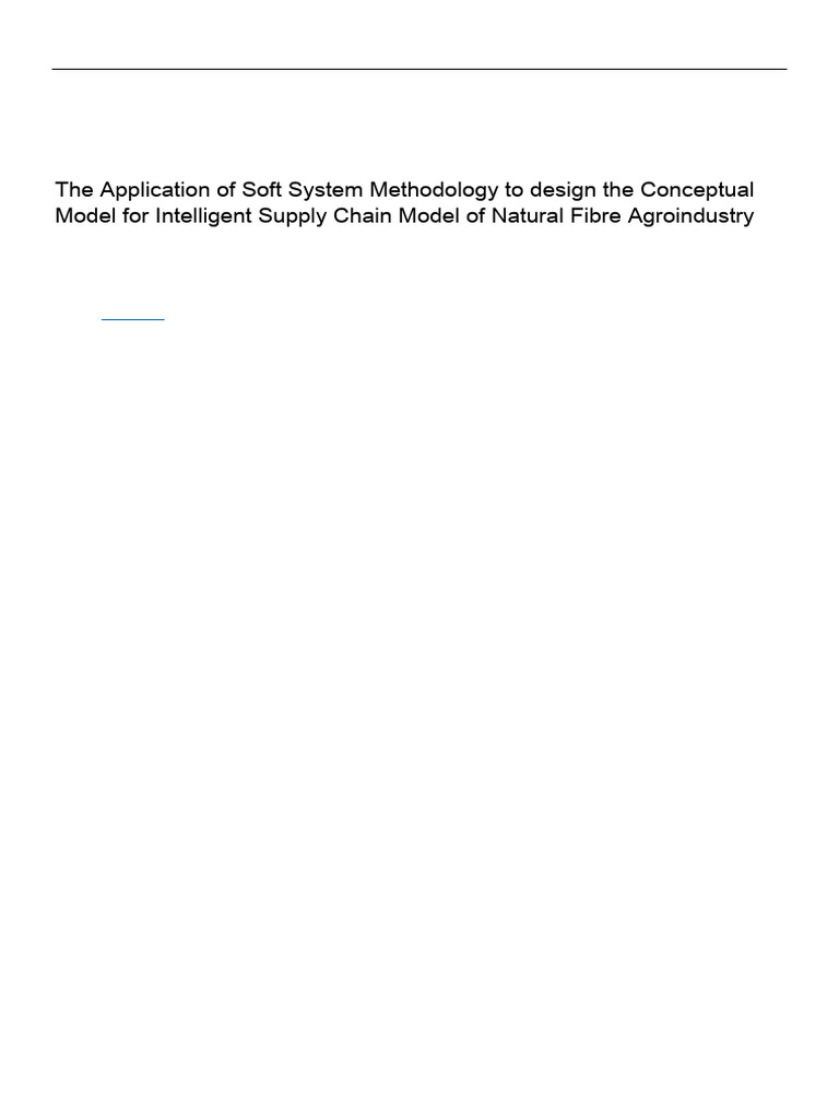 The Application SSM To Design The Copceptual Model For Intelligent ...