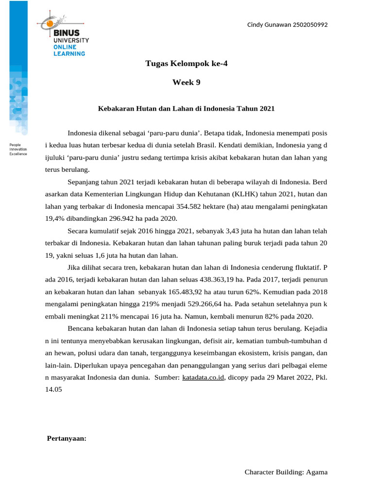 Cindy - 20220812172951 - TK4-W9-S13-R4 | PDF