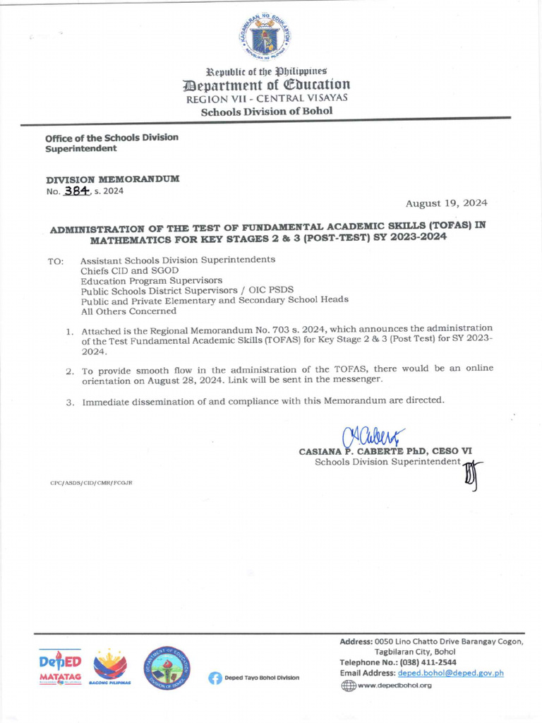 DM-No.-384-s.-2024 | PDF