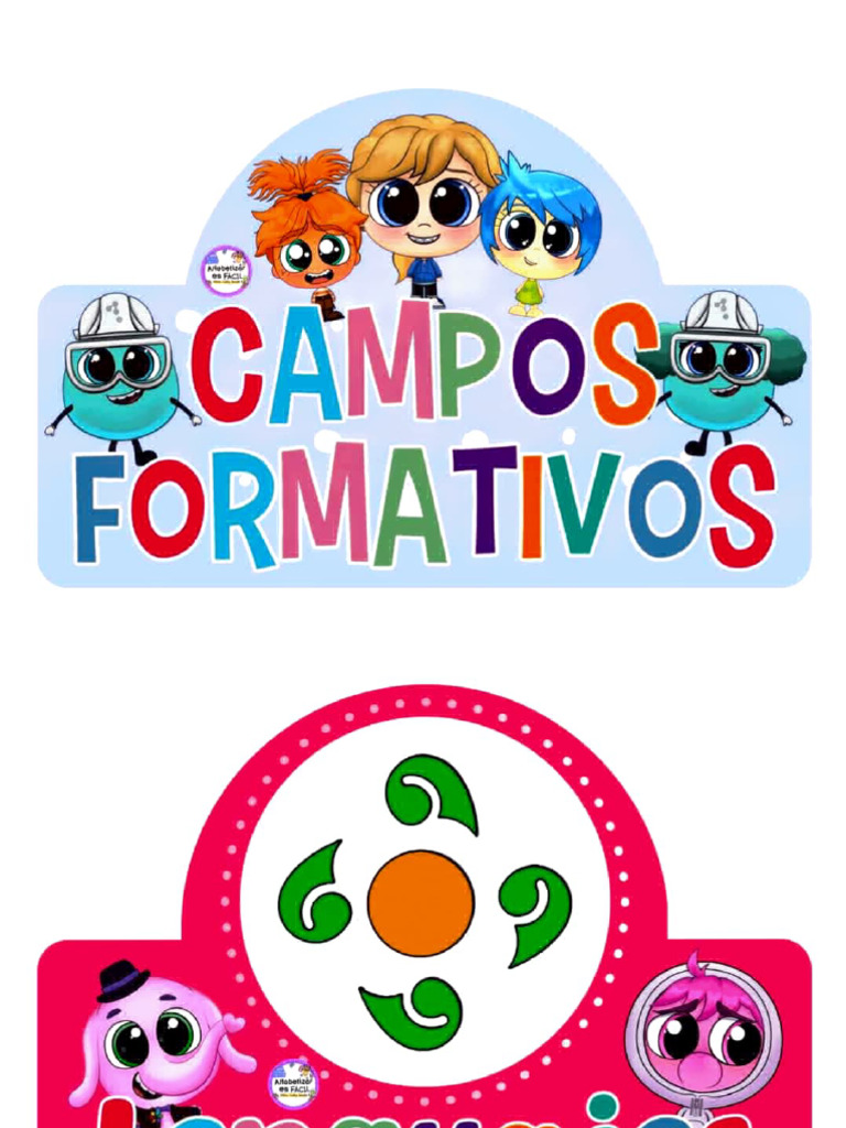 Intensamente Portadas campos formativos_240728_000355 | PDF