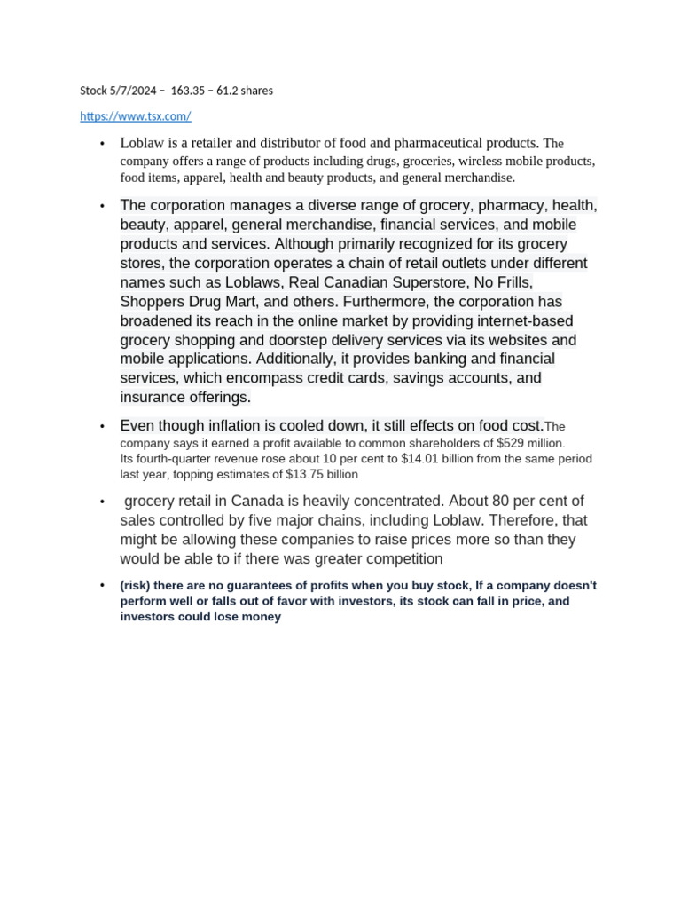 Stock Assignment | PDF