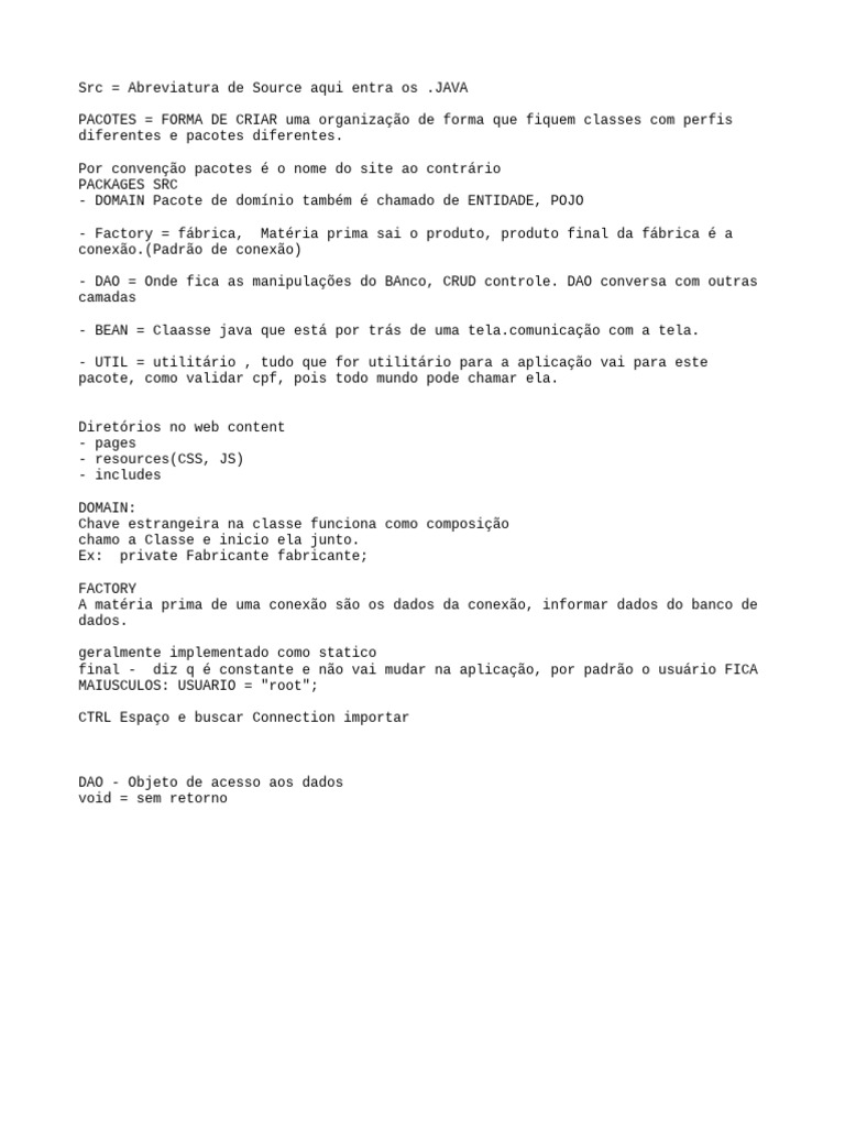 basicos-criacao-projeto-java | PDF