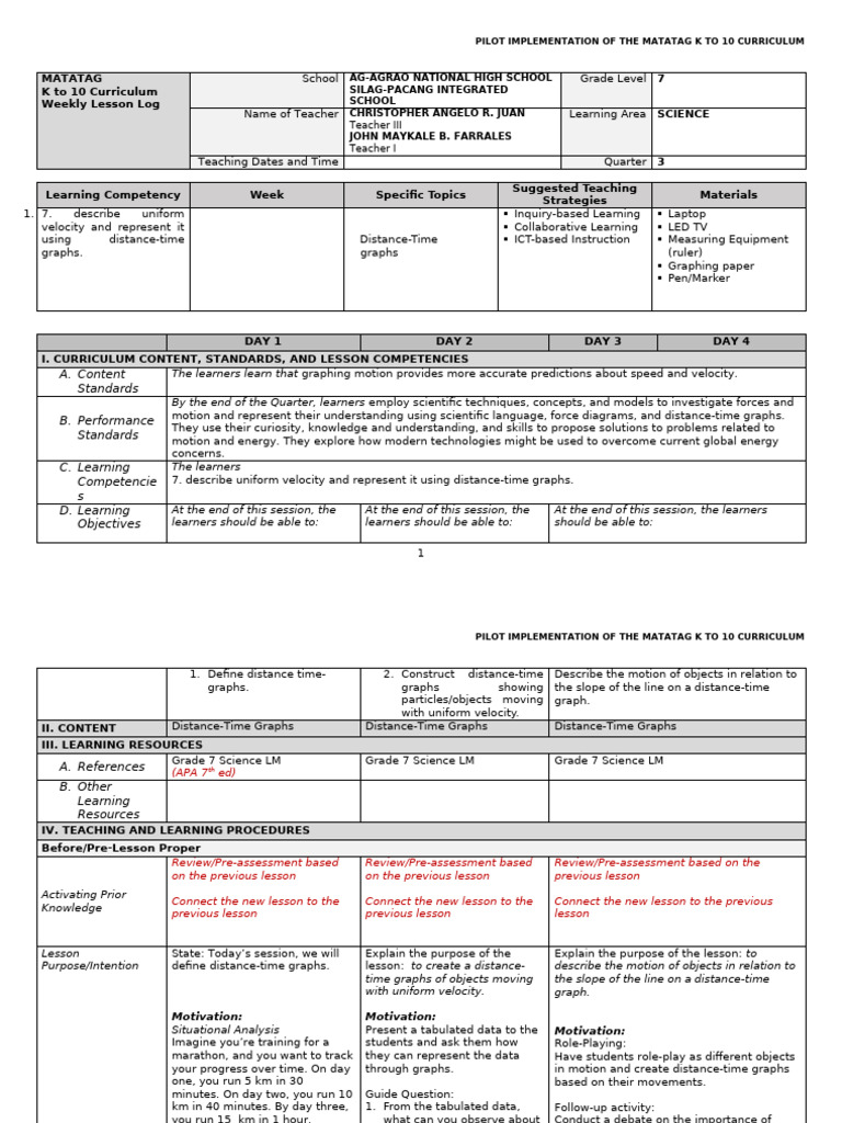 Lesson-Exemplar-LC6&7 SCIENCE7 Q3 | PDF