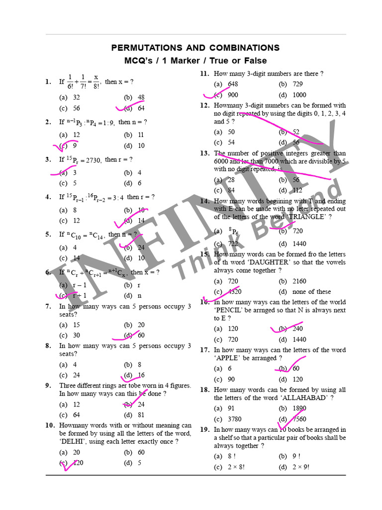 11th Math Summer Worksheet 3 | PDF