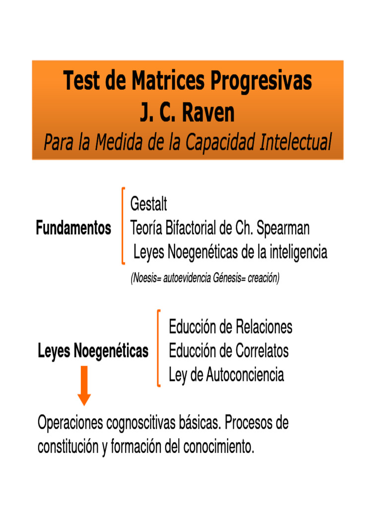 Test de Raven - Power | PDF