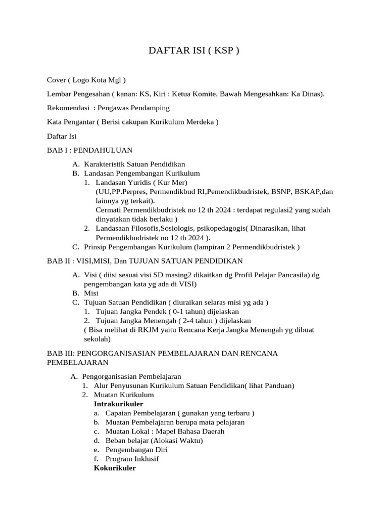 Daftar Isi | PDF