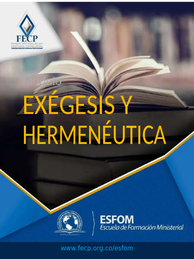 PDF Modulo Exegesis y Hermeneutica12 | PDF