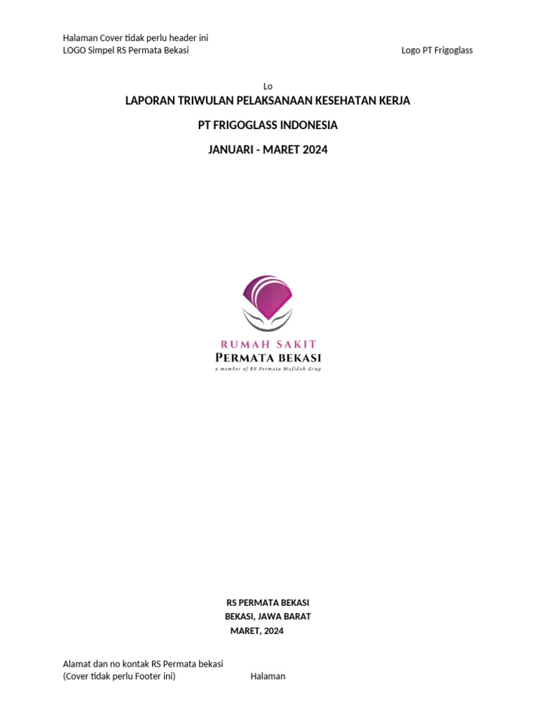 Laporan IHC PT Frigoglass Januari-Maret 2023 | PDF
