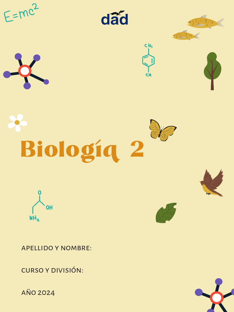 Cuadernillo Biología 2 Año 2024 1ra Parte Pdf
