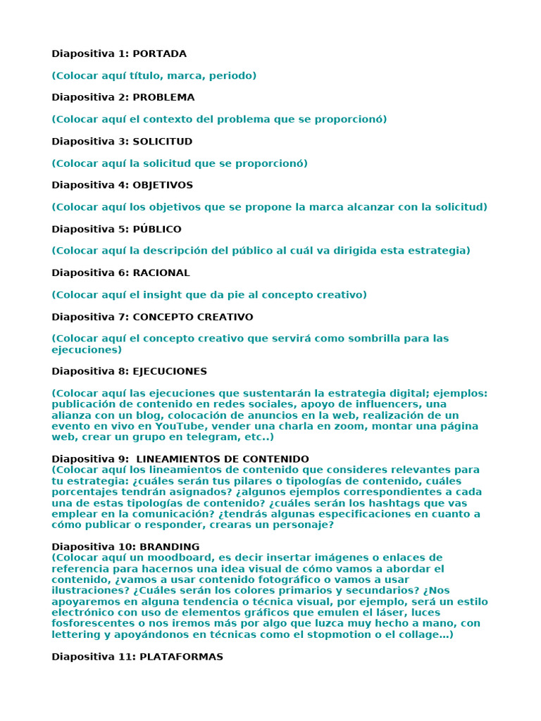 Borrador - Estrategia Digital - SCA | PDF